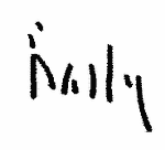 Illegible Signatures - Artists' Signatures